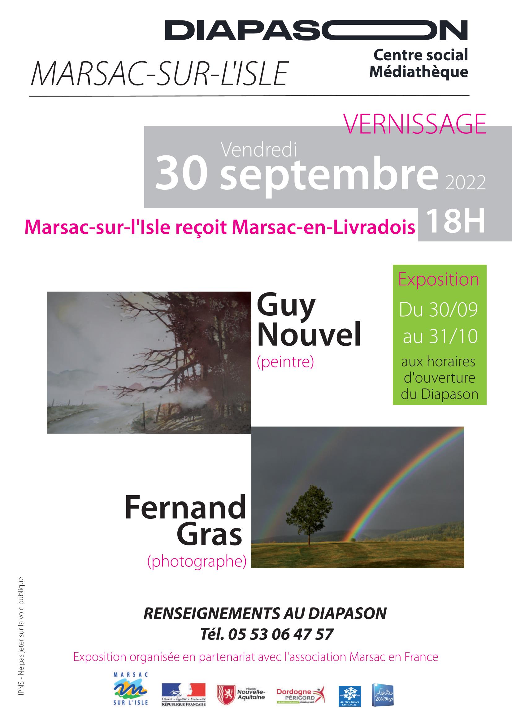 30 septembre Quand Marsac-sur l’Isle invite Marsac en Livradois autour ...